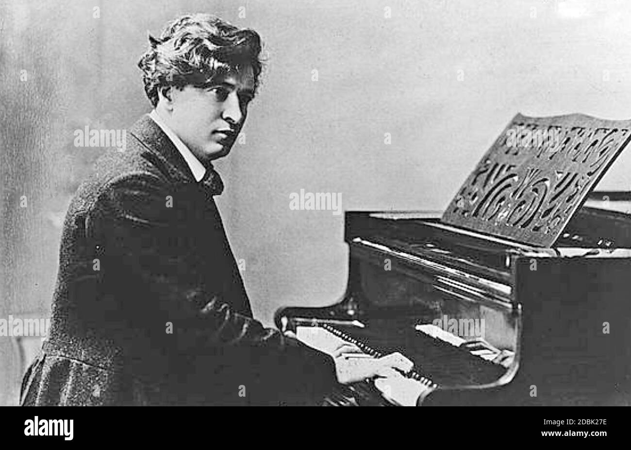 FERRUCIO BUSONI (166-1924) Italian pianist, teacher and composer Stock ...