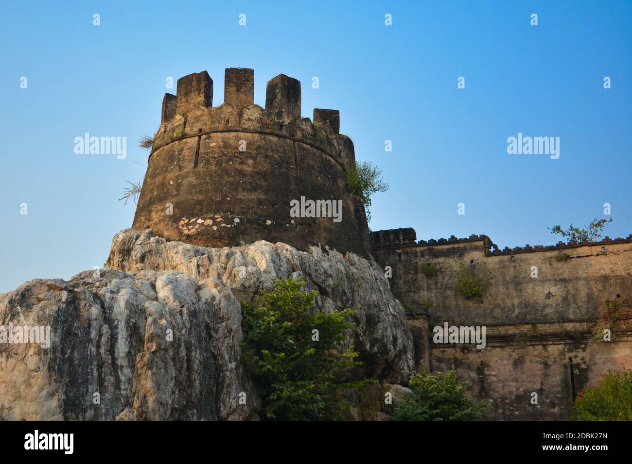 Baldeogarh fort in Madhya Pradesh, India Stock Photo - Alamy