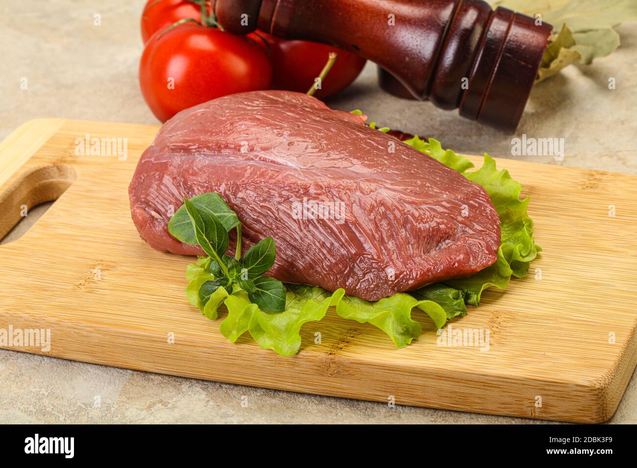 Raw beef meat piece for cooking Stock Photo - Alamy