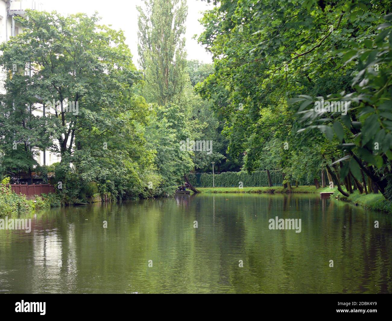 The river Oker in Brunswick Stock Photo - Alamy