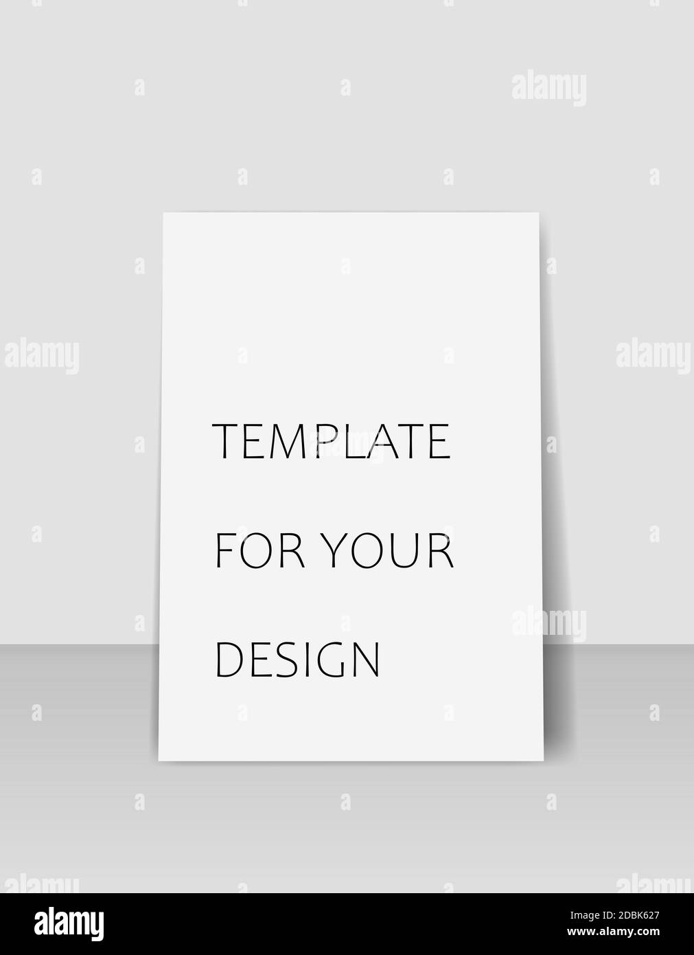 Mockup poster frame in Stock Vector Images - Alamy