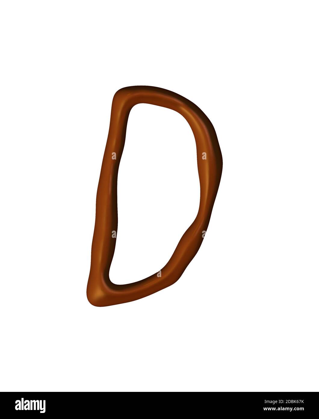 3D font design. Lettering design Stock Photo - Alamy