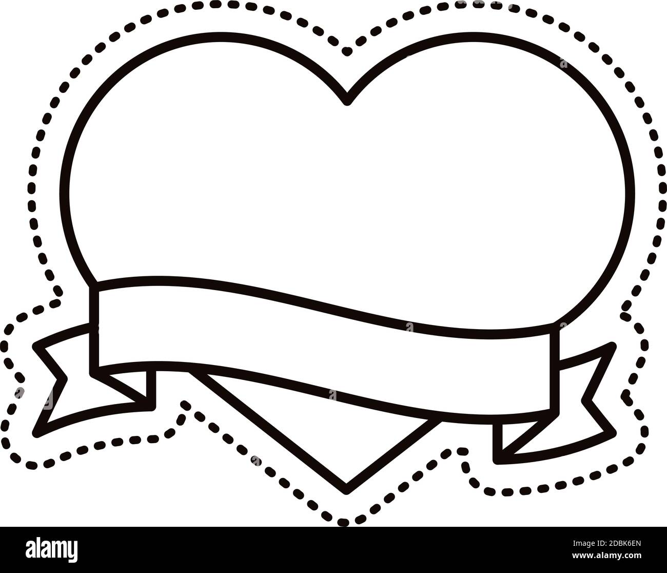 Sticker pin romantic icon Cut Out Stock Images & Pictures - Alamy