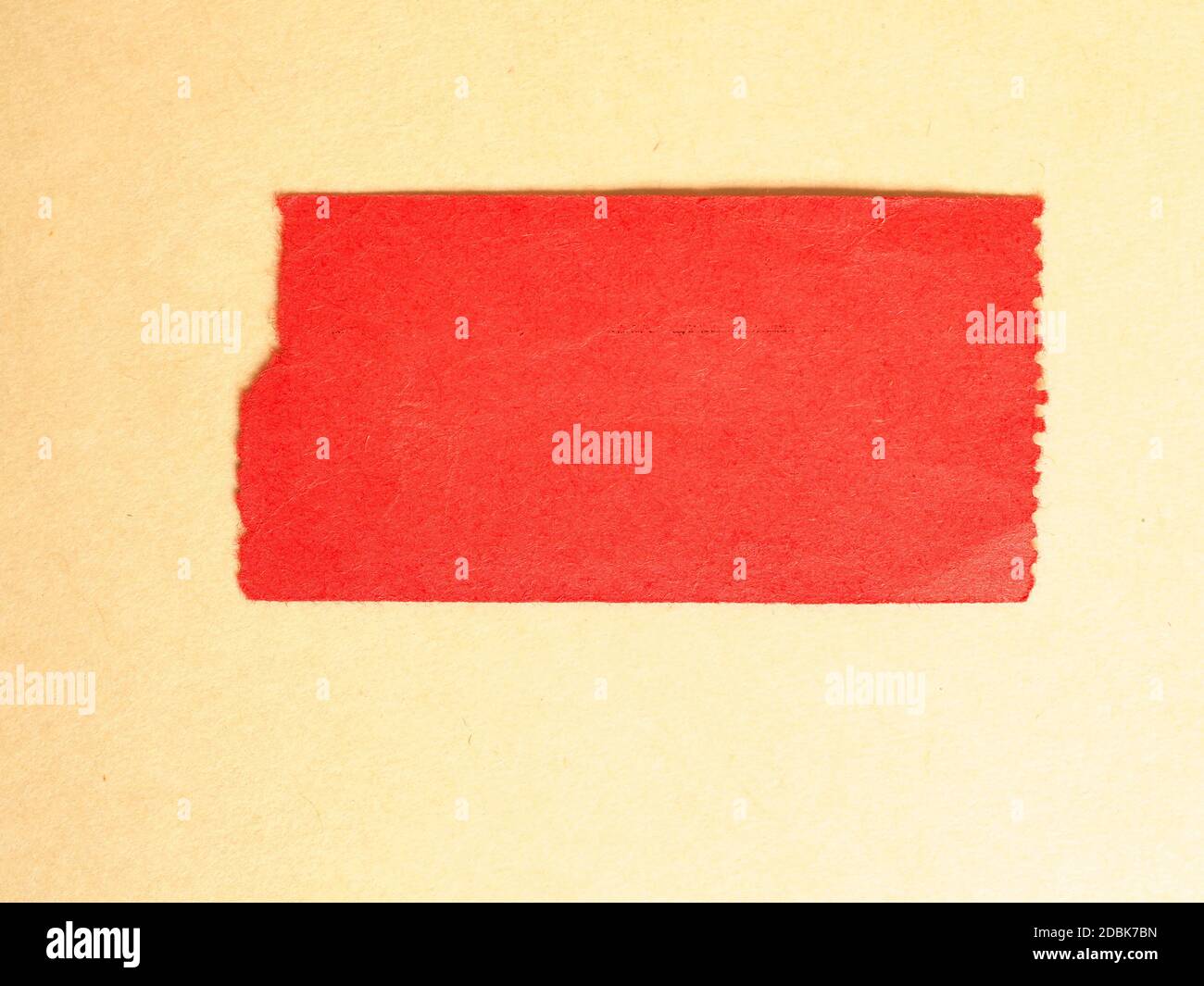 blank red paper tag label or ticket with copy space Stock Photo - Alamy