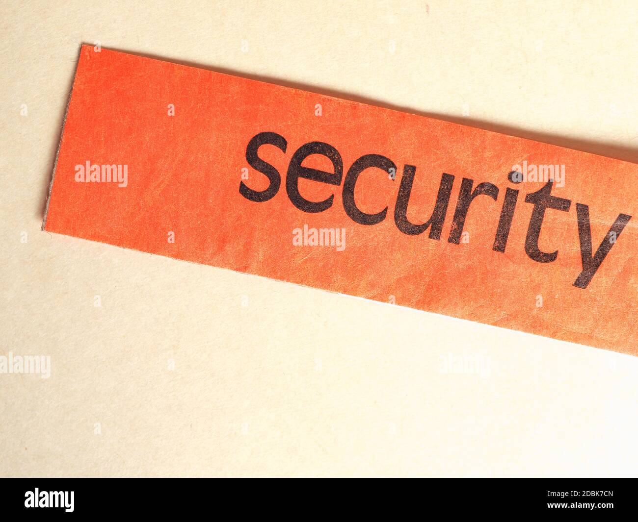 security baggage tag used at airport control Stock Photo - Alamy