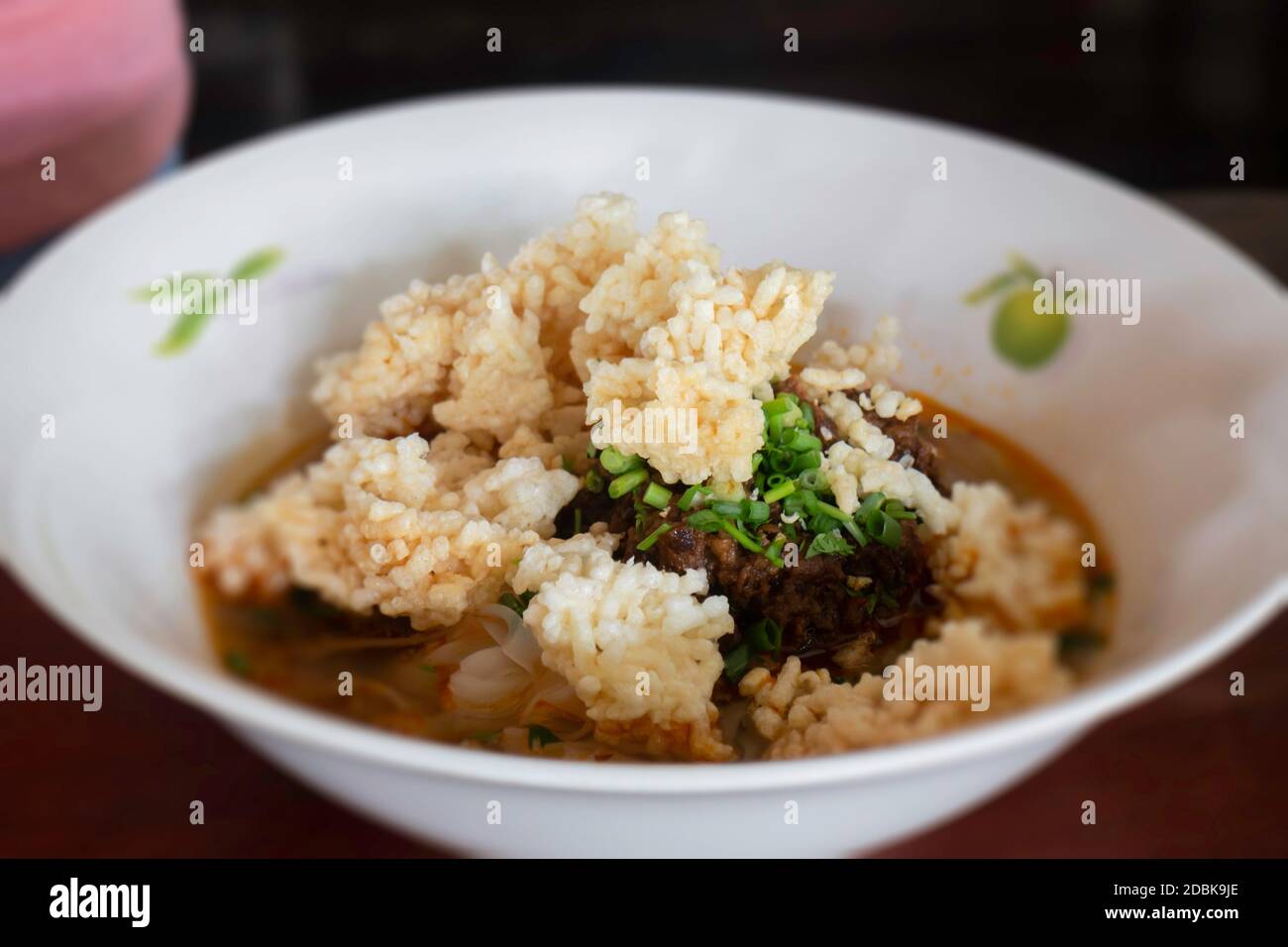 Local Thai style noodles pork soup, stock photo Stock Photo - Alamy