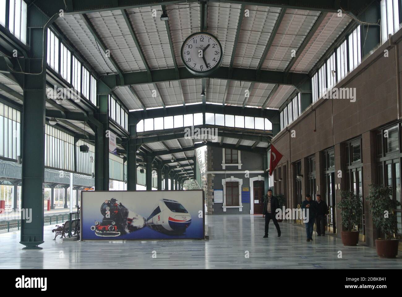 big train station in ankara Stock Photo - Alamy