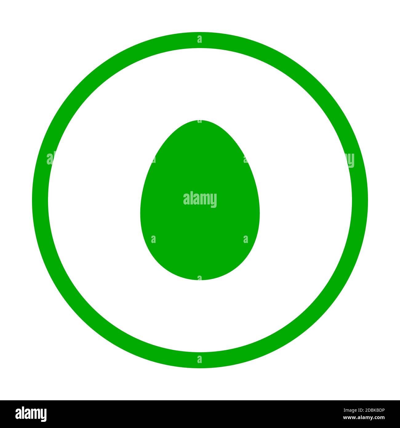 Egg and circle Stock Photo - Alamy