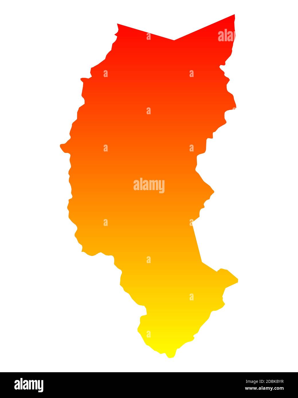 Map of Puno Stock Photo - Alamy