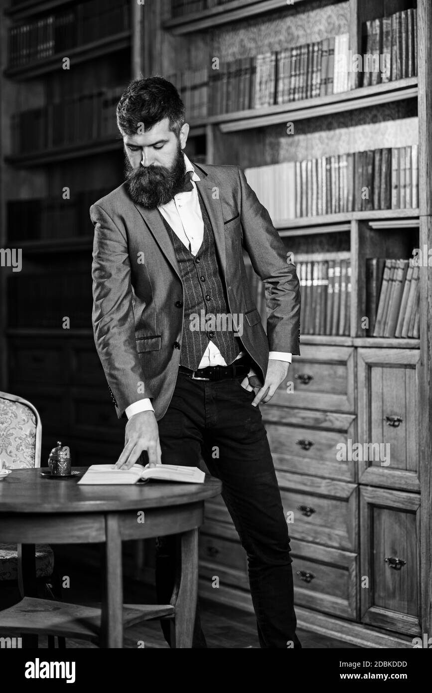 Old man long beard big Black and White Stock Photos & Images - Alamy