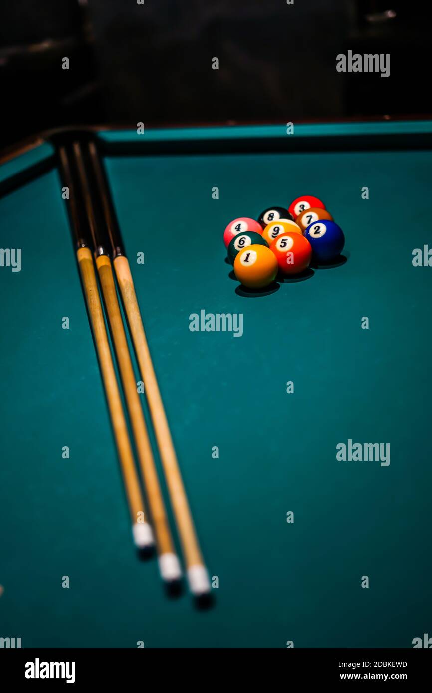 Billiards of image. Shooting Location: Yokohama-city kanagawa ...
