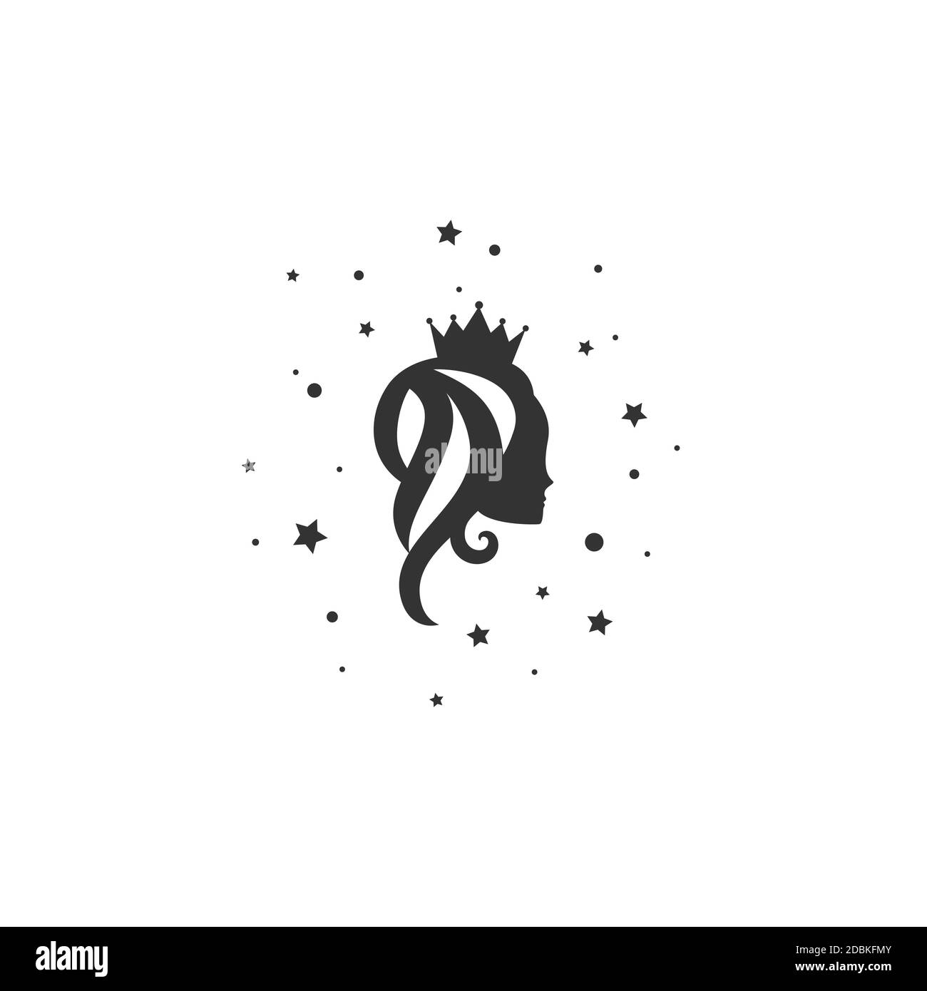 Tinsel hair Stock Vector Images - Alamy