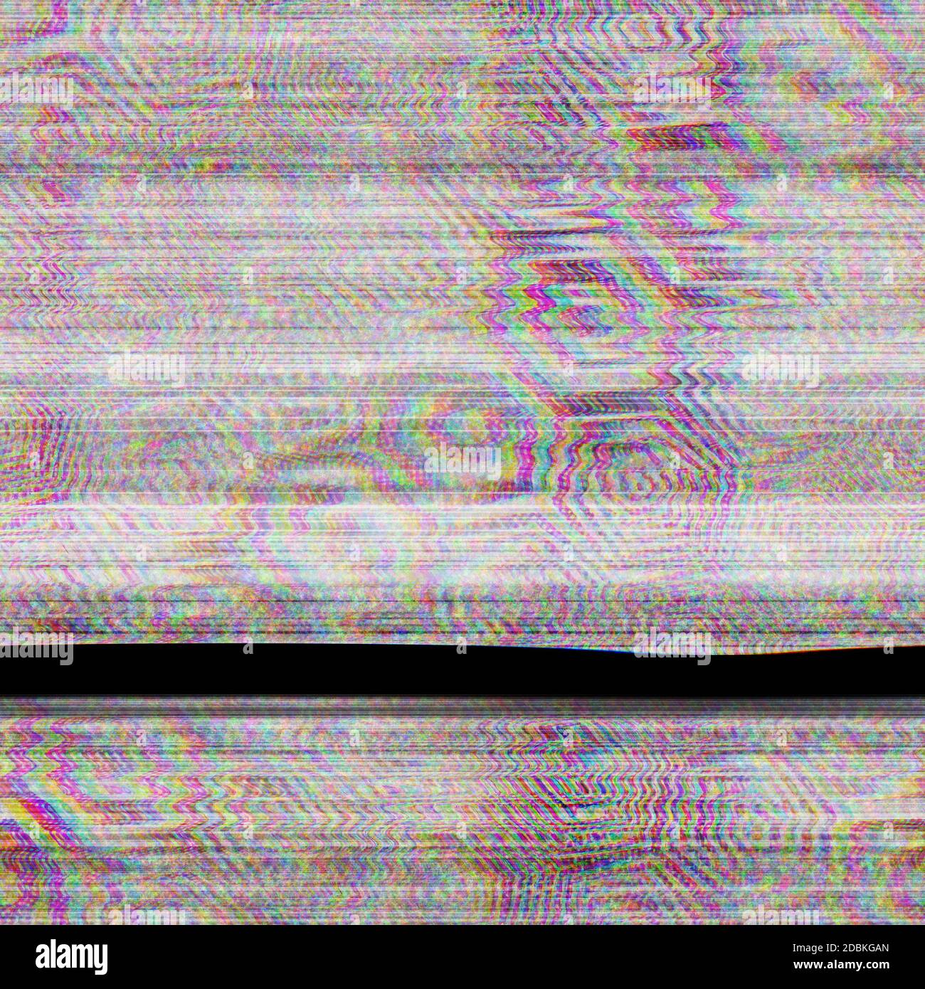 Seamless techno glitch RGB computer monitor noise Stock Photo - Alamy