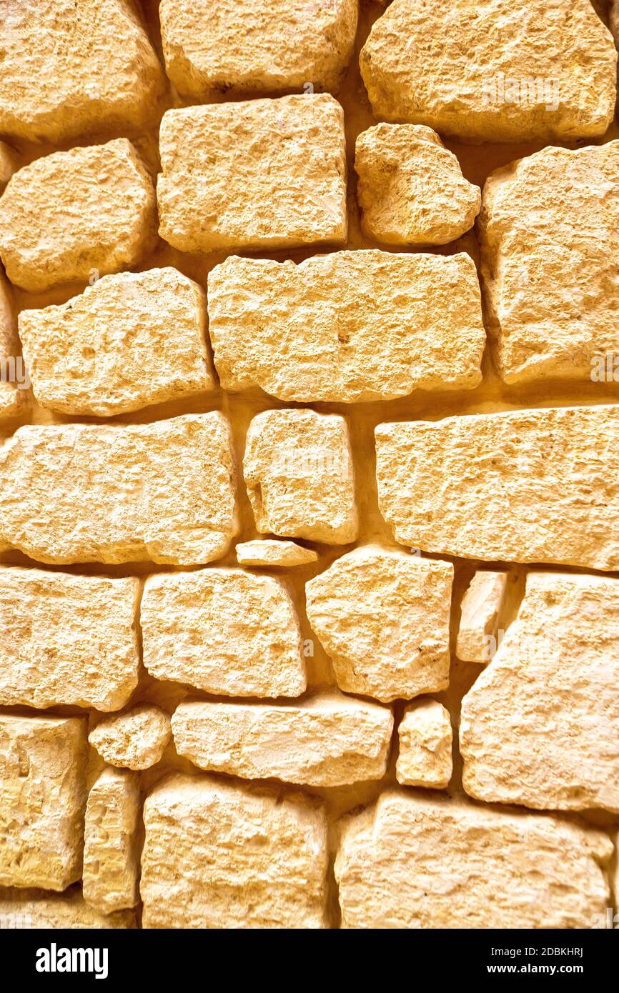 Limestone walls of the city of Mdina Malta. Island of Malta Stock Photo ...