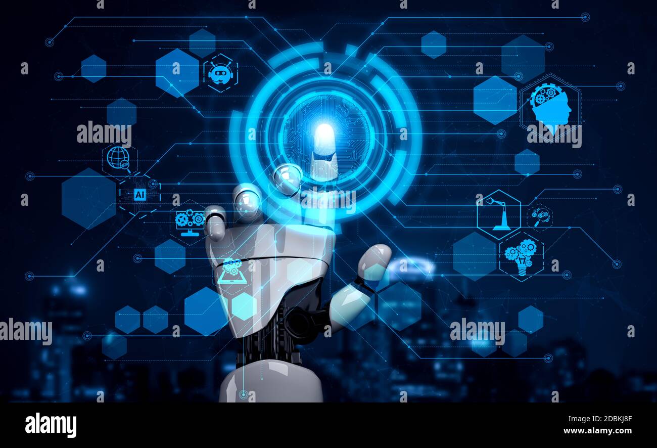 Machine learning big data hi-res stock photography and images - Alamy