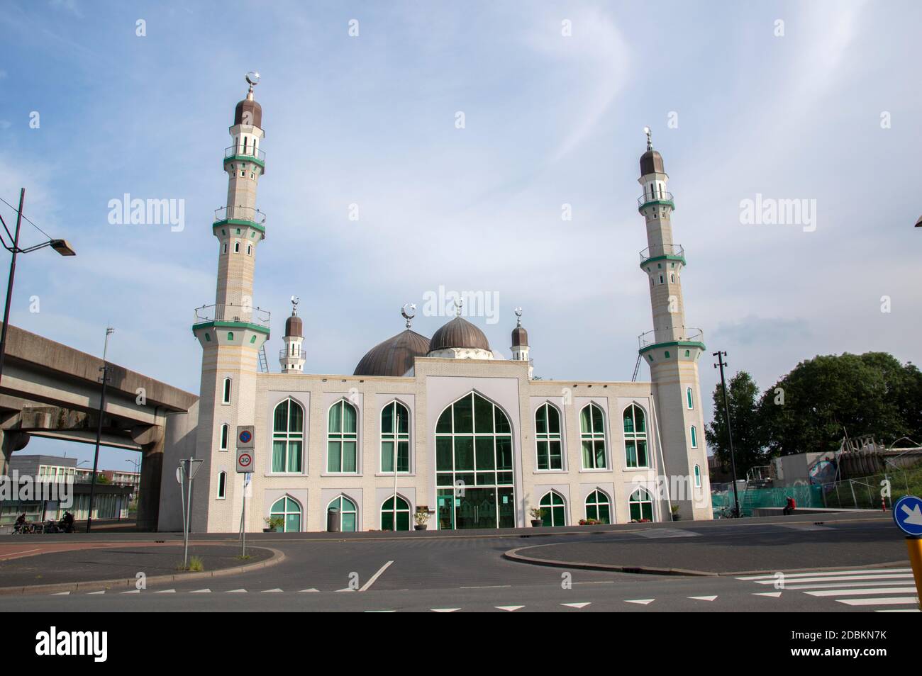 Mosque Taibah At The Bijlmer Amsterdam The Netherlands 19-6-2020 Stock ...