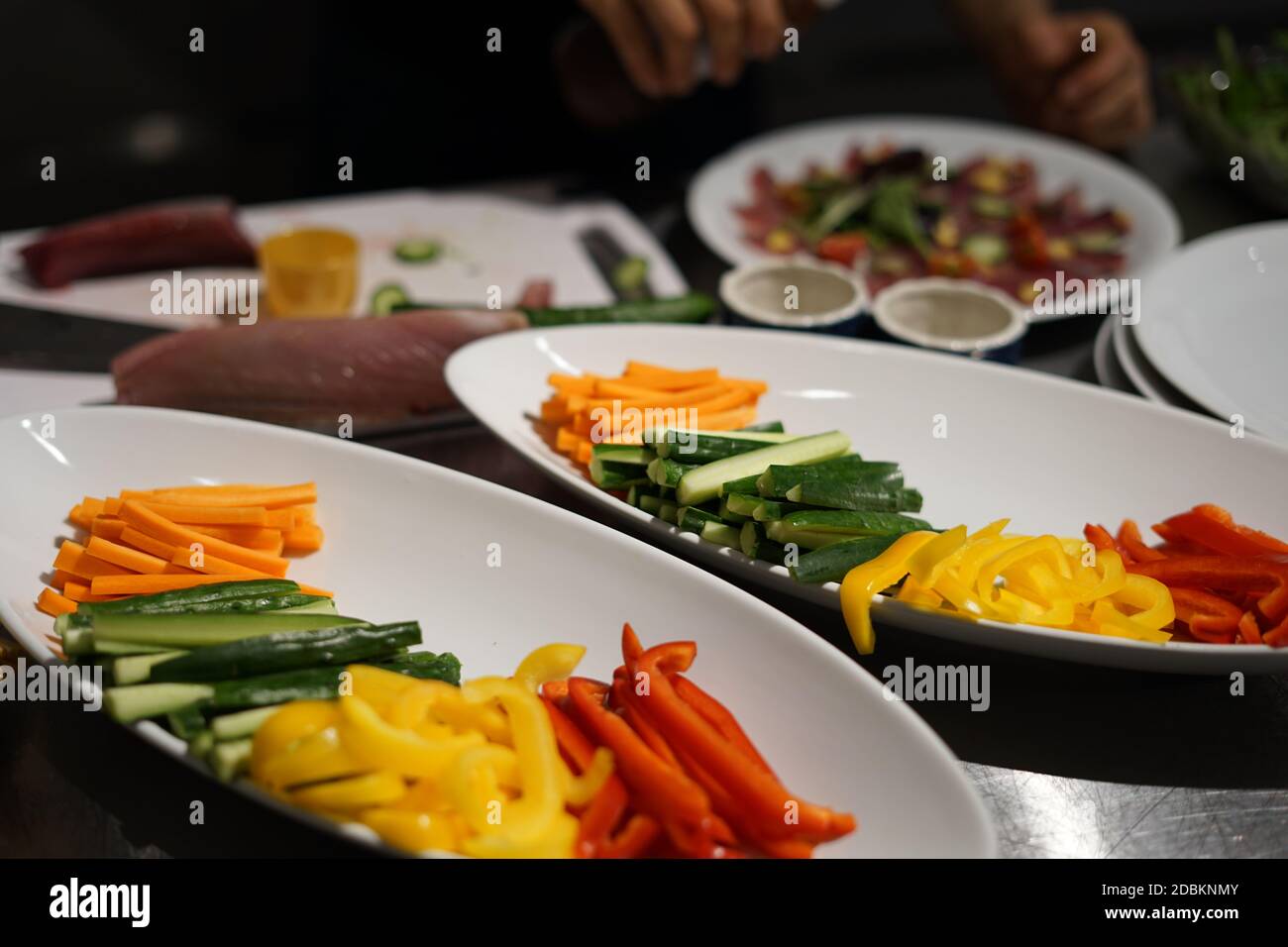 White radish sticks hi-res stock photography and images - Alamy