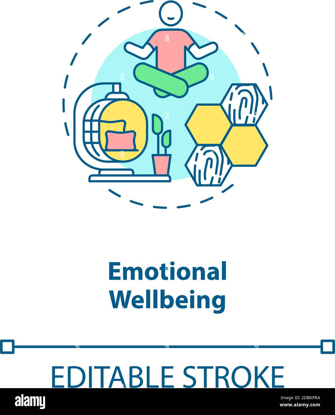 Emotional wellbeing concept icon Stock Vector Image & Art - Alamy Emotional wellbeing concept icon Stock Vector Image & Art - Alamy