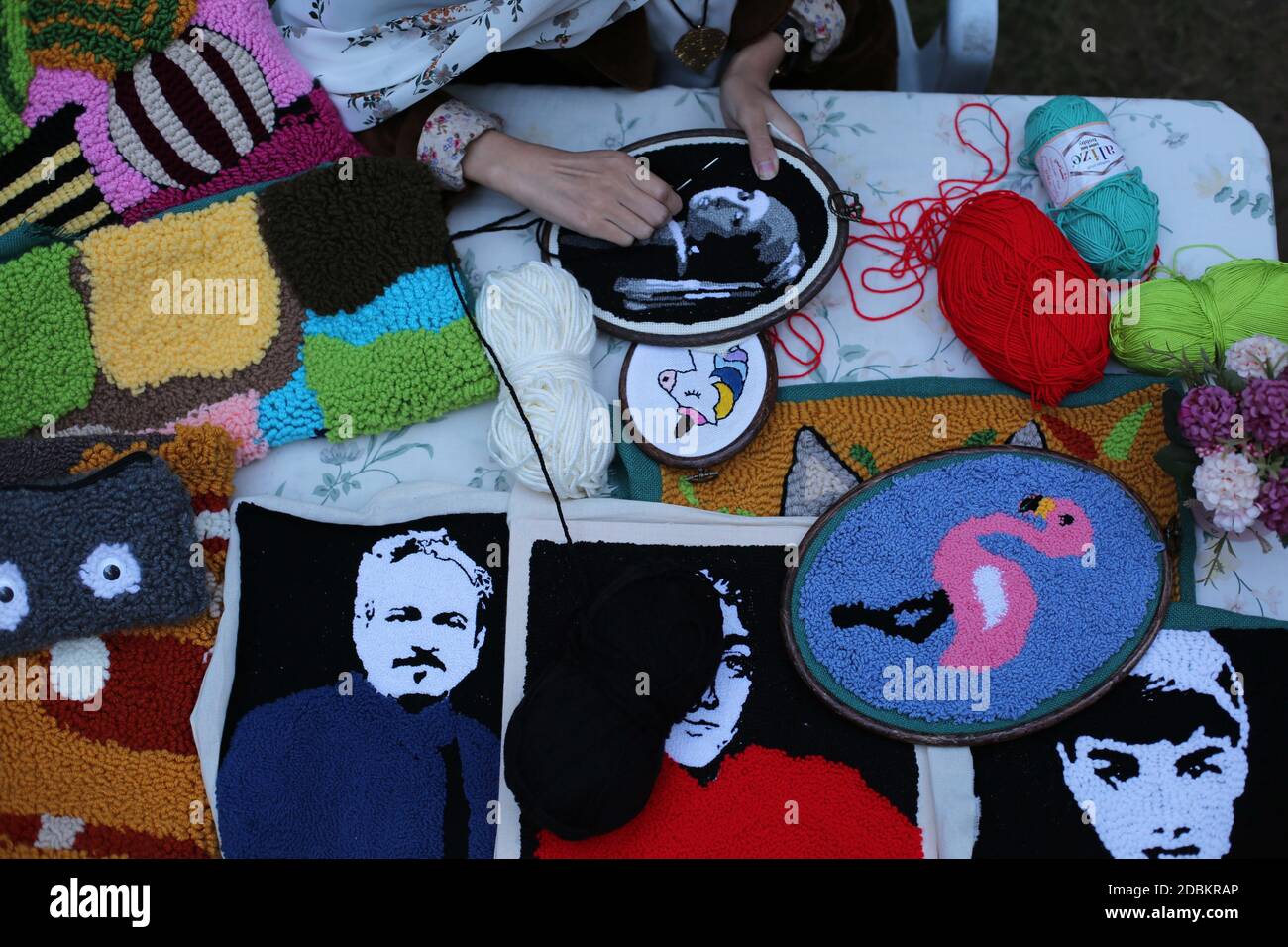 Bureij Refugee Camp, The Gaza Strip, Palestine. 17th Nov, 2020. A ...