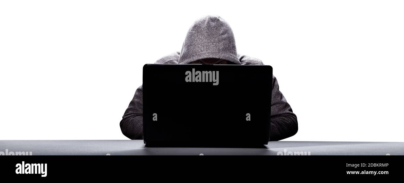 Hacker prints a code on a laptop keyboard to break into a cyberspace ...