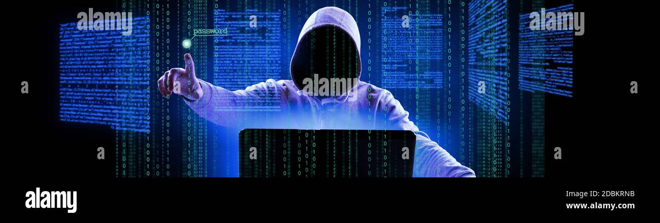 Hacker prints a code on a laptop keyboard to break into a cyberspace ...