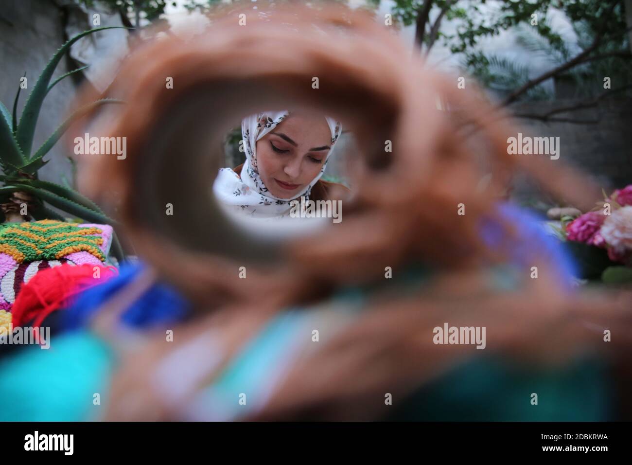 Bureij Refugee Camp, The Gaza Strip, Palestine. 17th Nov, 2020. A ...