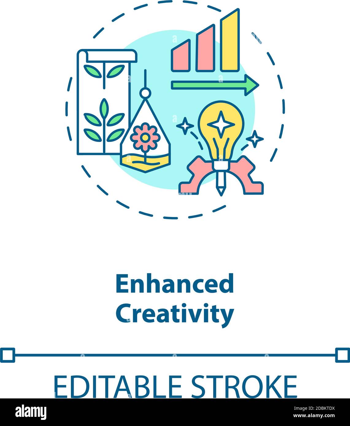 Enhanced creativity concept icon Stock Vector Image & Art - Alamy Enhanced creativity concept icon Stock Vector Image & Art - Alamy
