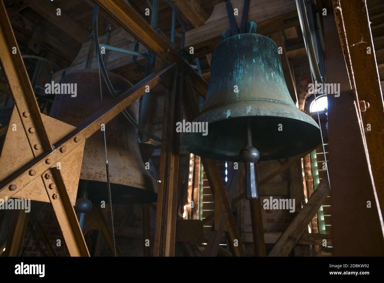 Stairs in bell tower hi-res stock photography and images - Alamy