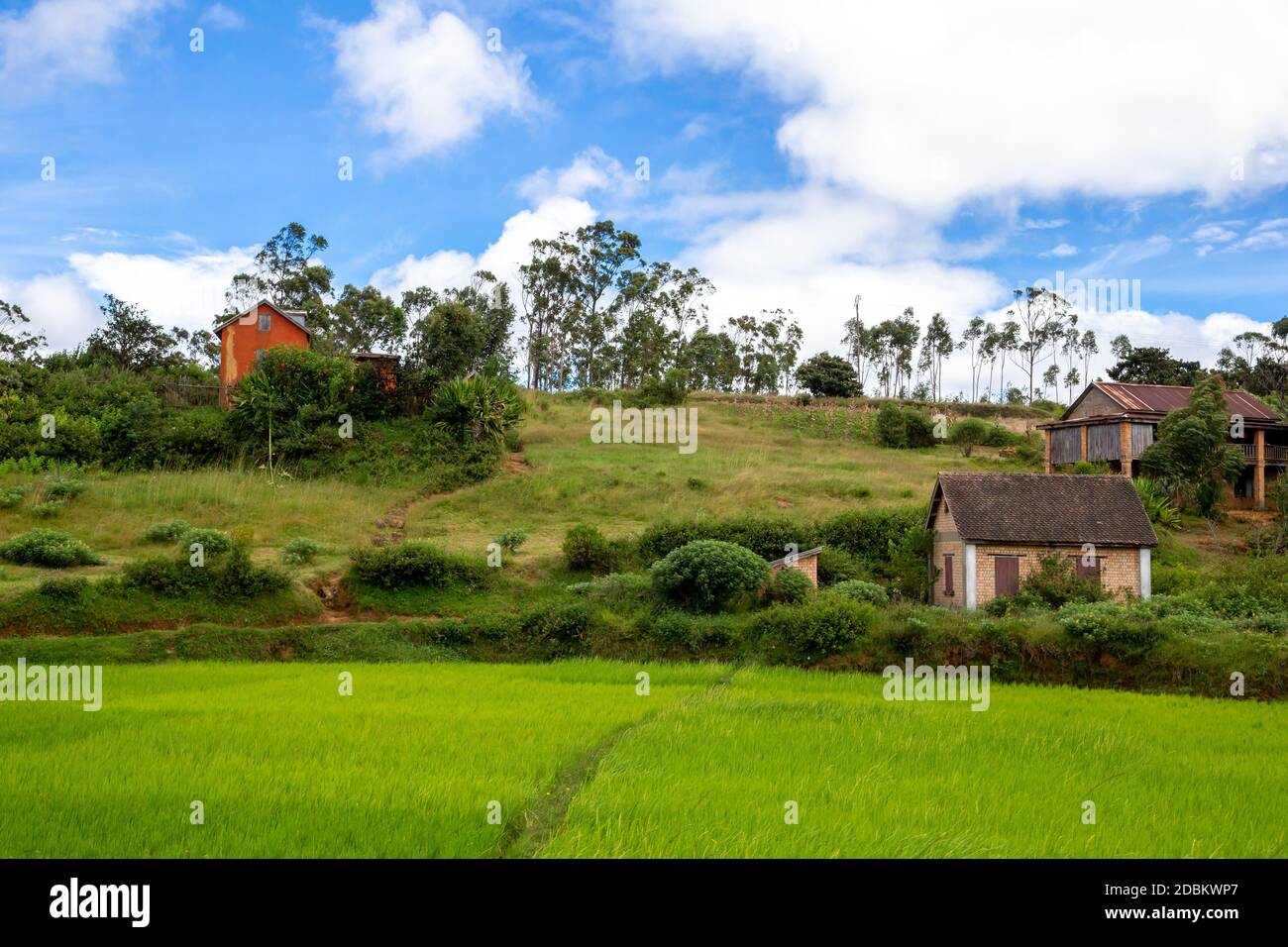 The Landscape shots of beautiful landscapes on the island of Madagascar ...