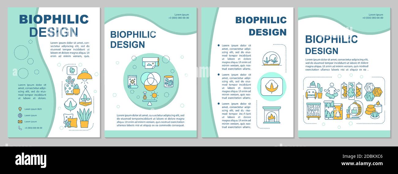 Biophilia poster design Stock Vector Images - Alamy