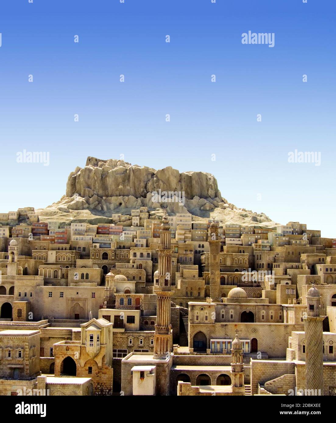 Mosque built on rocks hi-res stock photography and images - Alamy