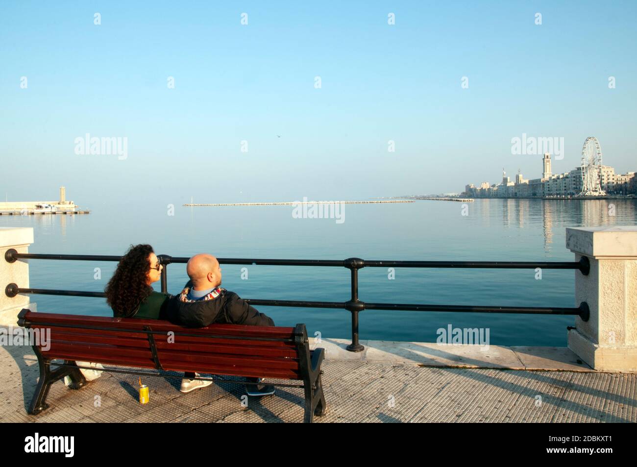 Bari - Italy - seafront - lungomare Stock Photo - Alamy