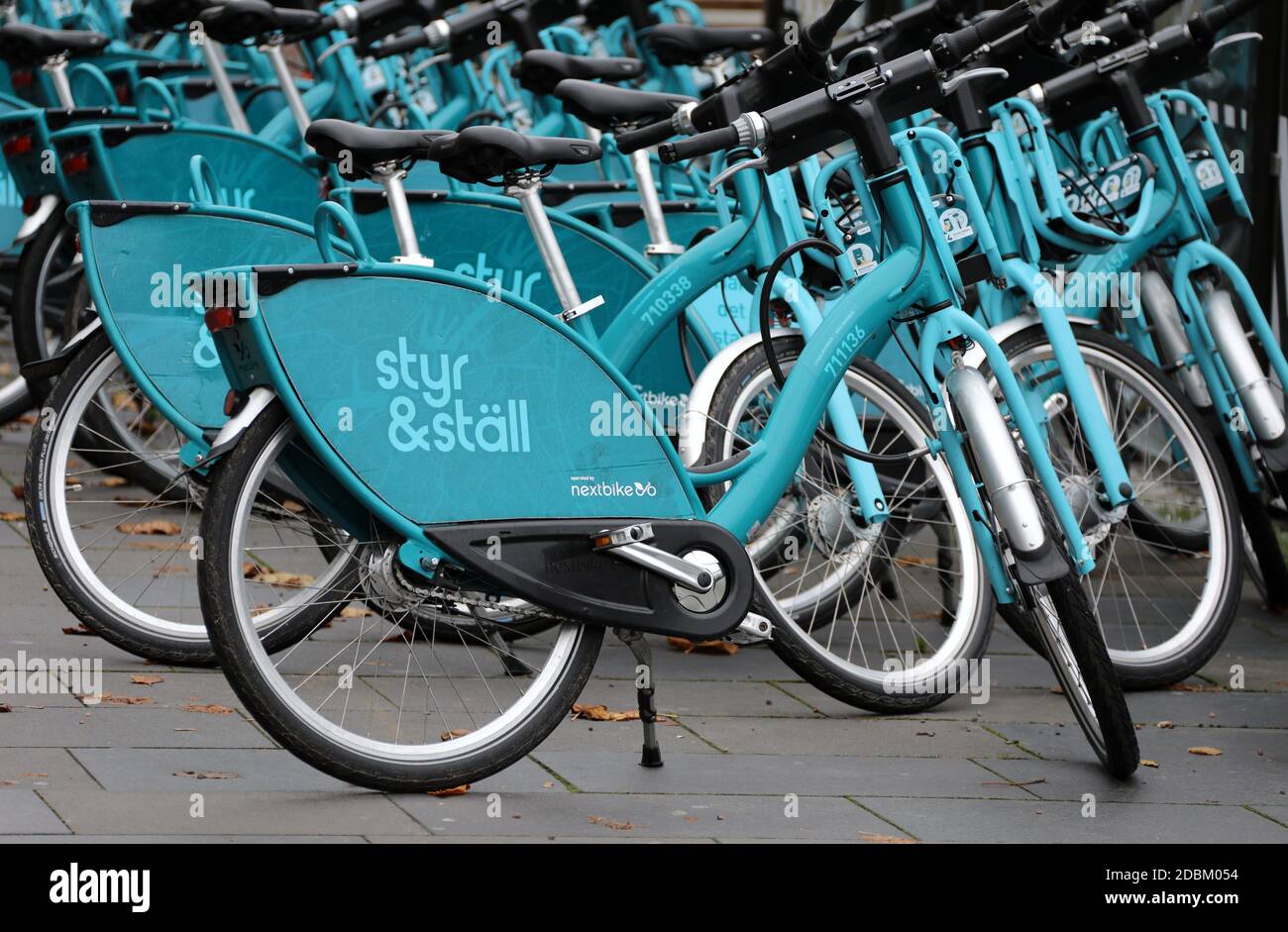 Styr & Stall Bike Share system in Gothenburg Stock Photo - Alamy