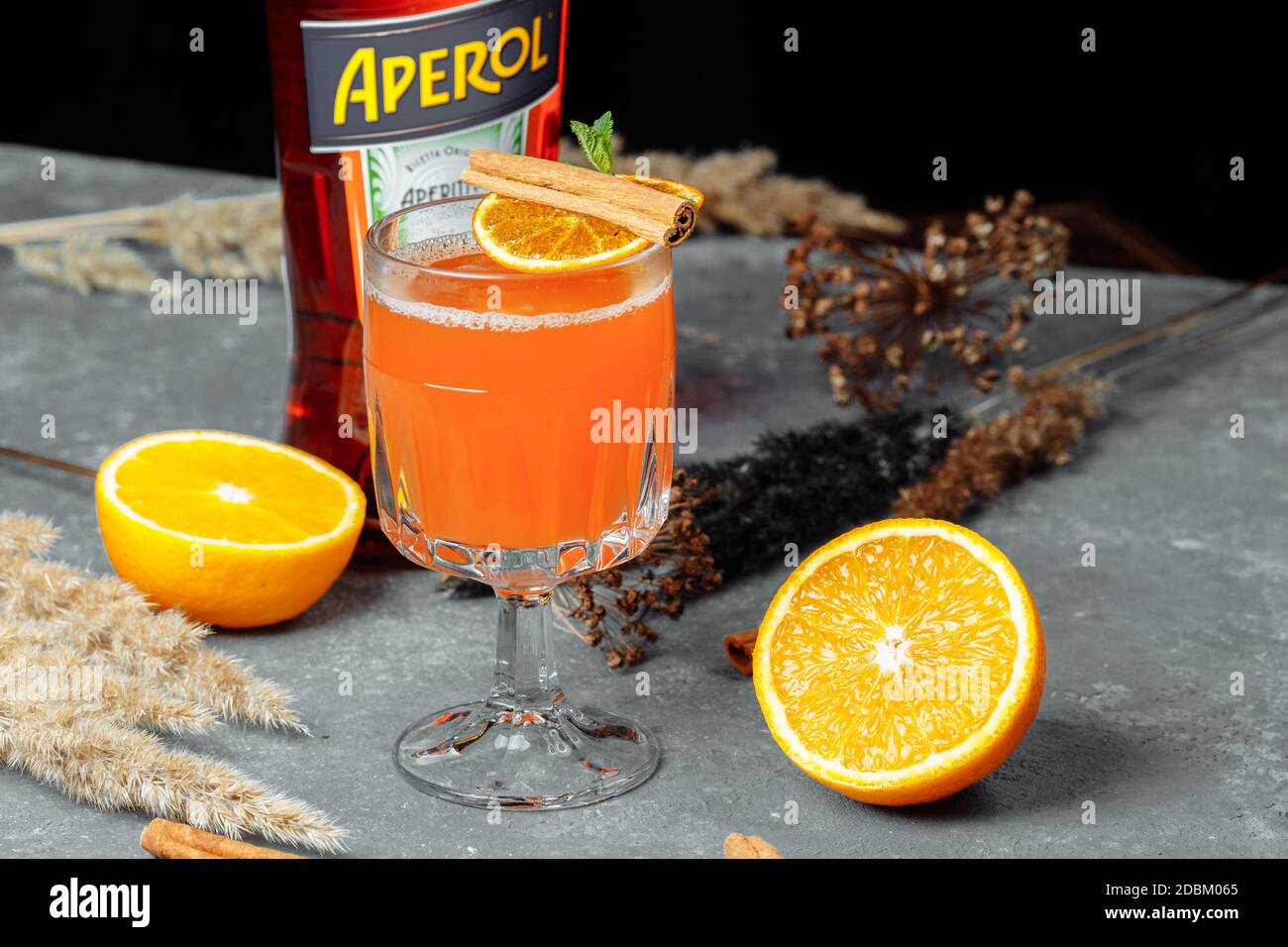 Warming winter cocktail with aperol. Hot aperol. Cocktail For New Years ...