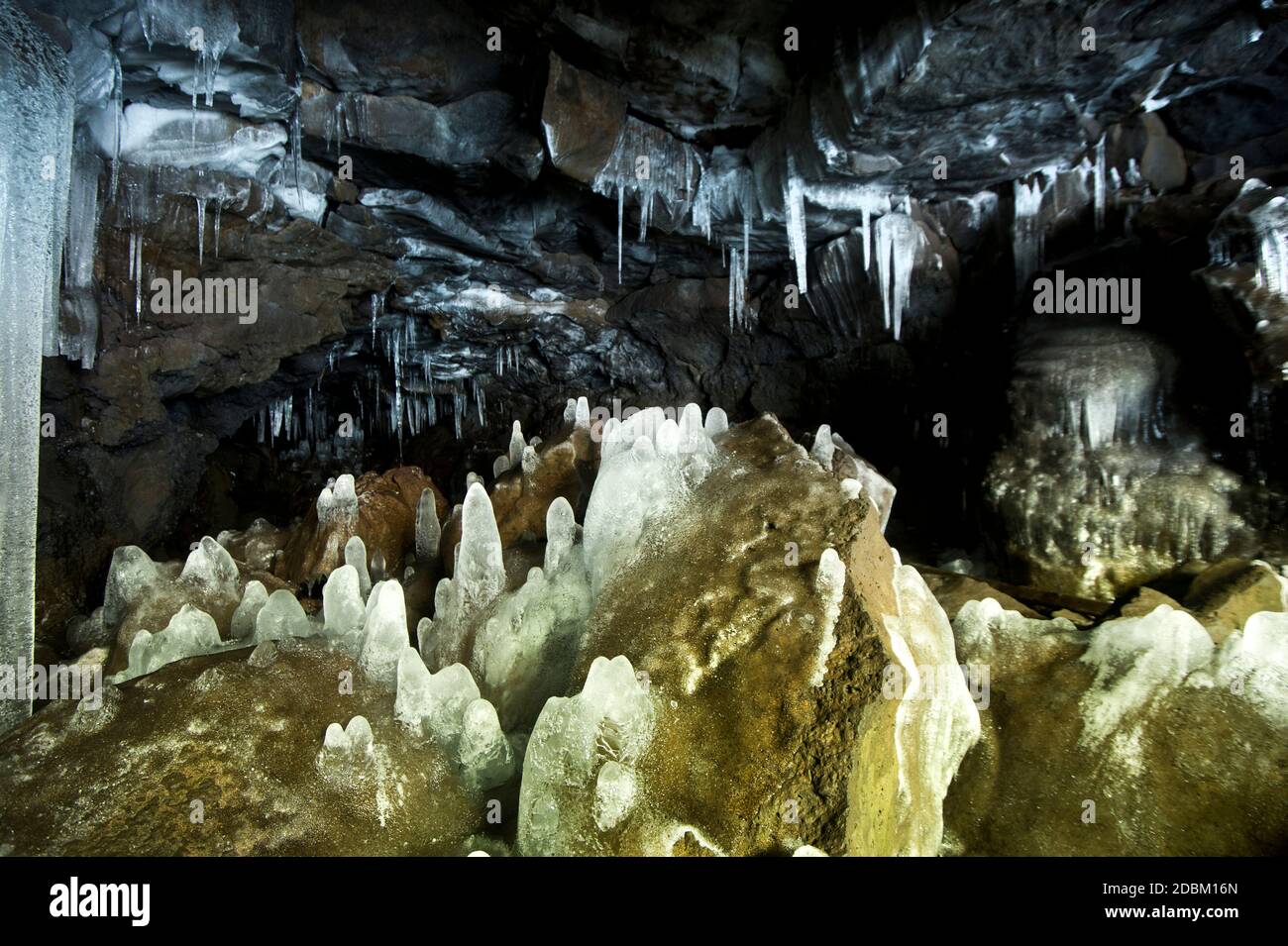 Ice Caves, Washington State, USA Stock Photo - Alamy
