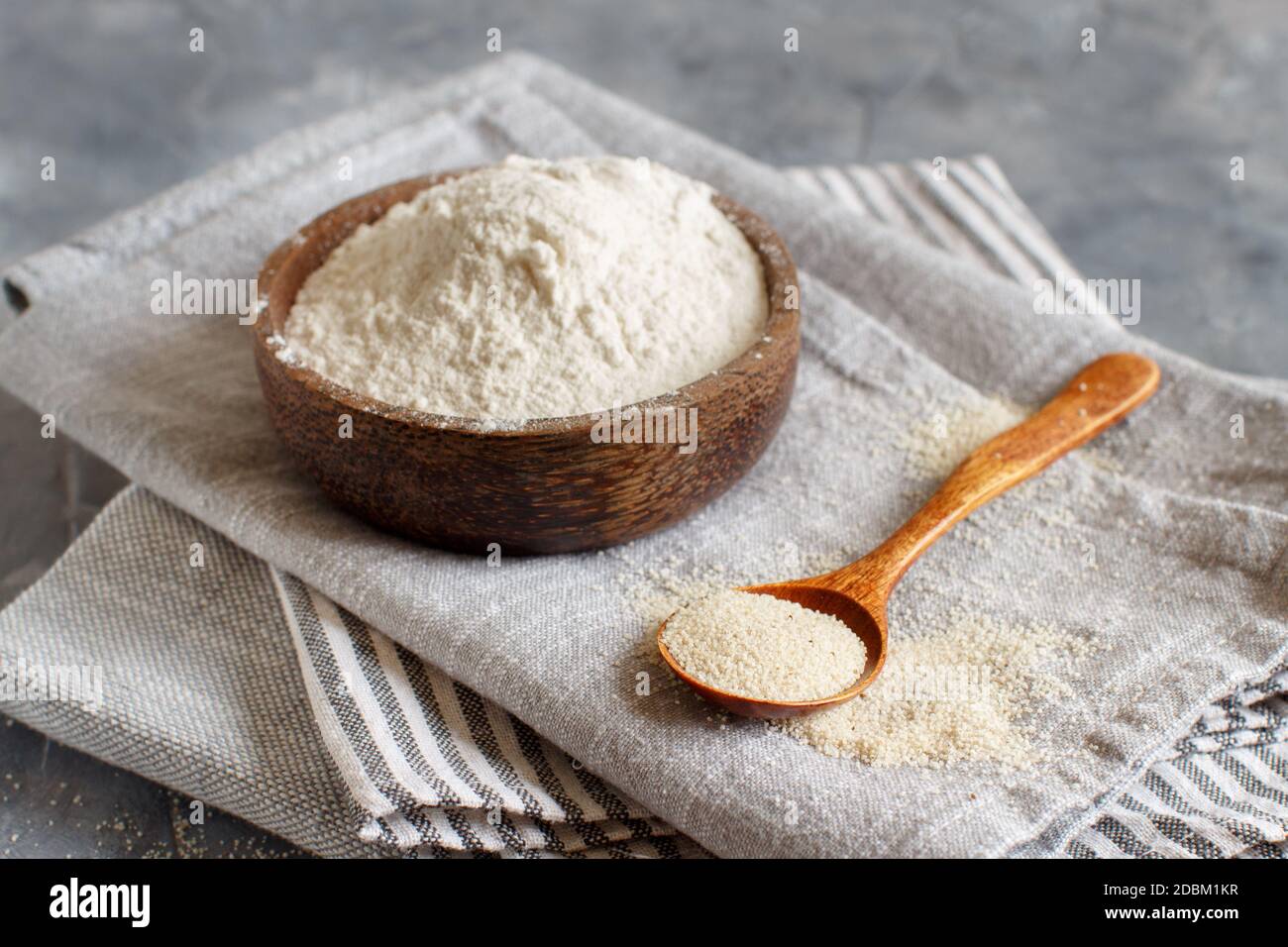 Raw fonio flour in hi-res stock photography and images - Alamy