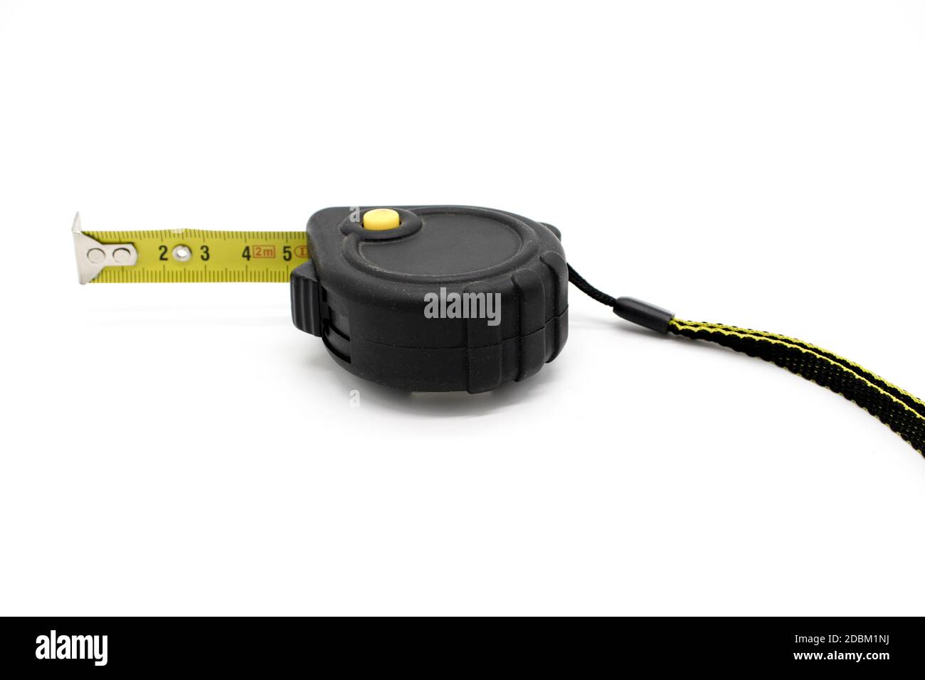 Measuring tape in centimeters on a white background Stock Photo - Alamy