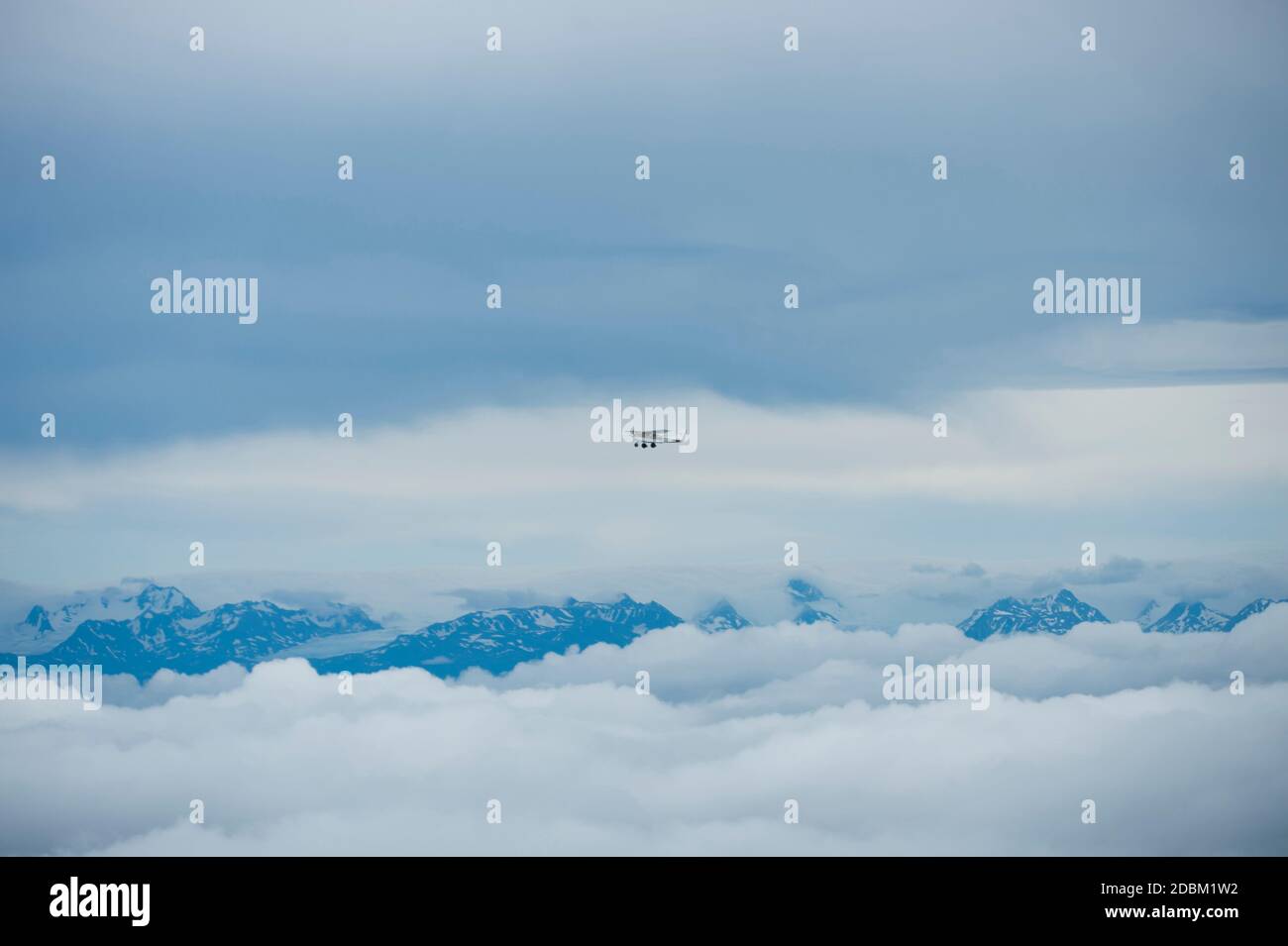 Flying over mountain hi-res stock photography and images - Alamy