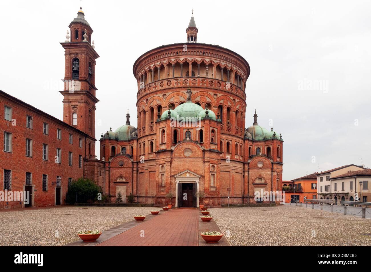 Basilica S. Maria della Croce - Crema -Italy Stock Photo - Alamy