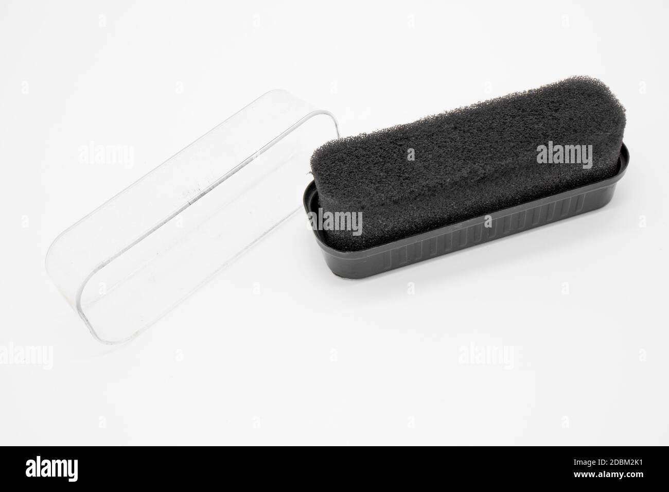 Shoe cleaning sponge isolated on white background Stock Photo - Alamy