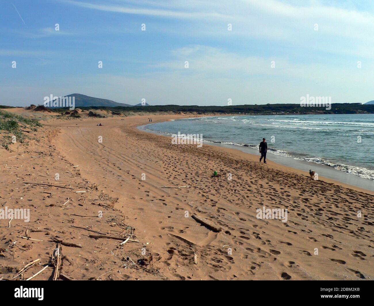 Porto Ferro beach in Northern Sardinia, Italy Stock Photo - Alamy