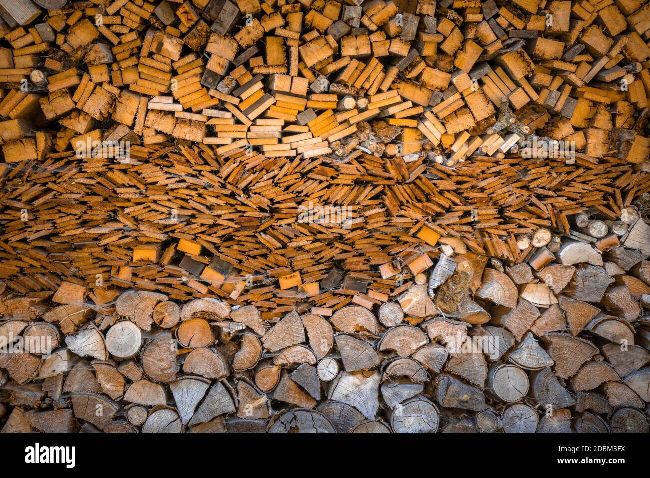 Chopping Wood Stack Stock Photo - Alamy