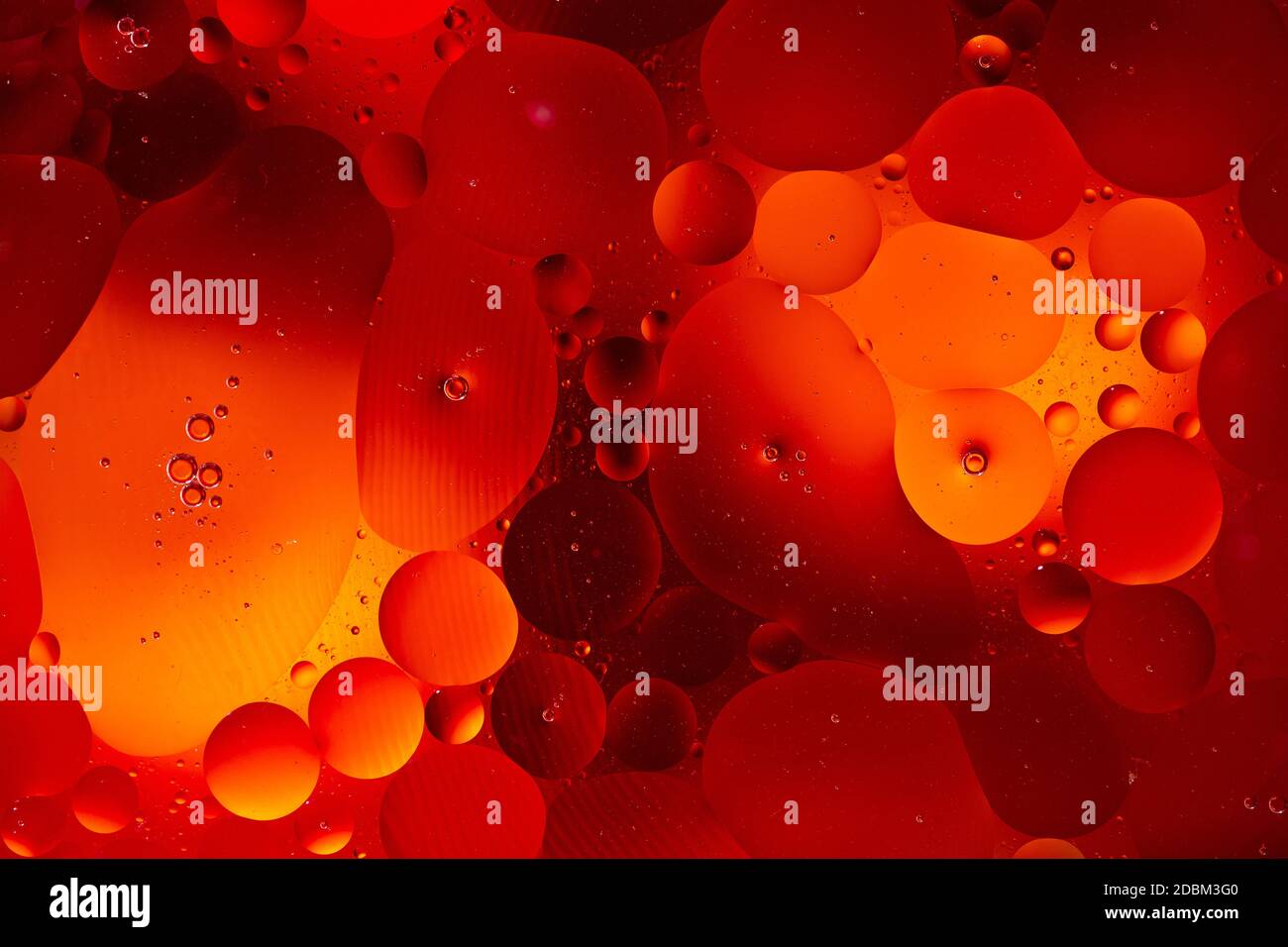 An Abstract background as a result of a mixture of water and oil Stock ...
