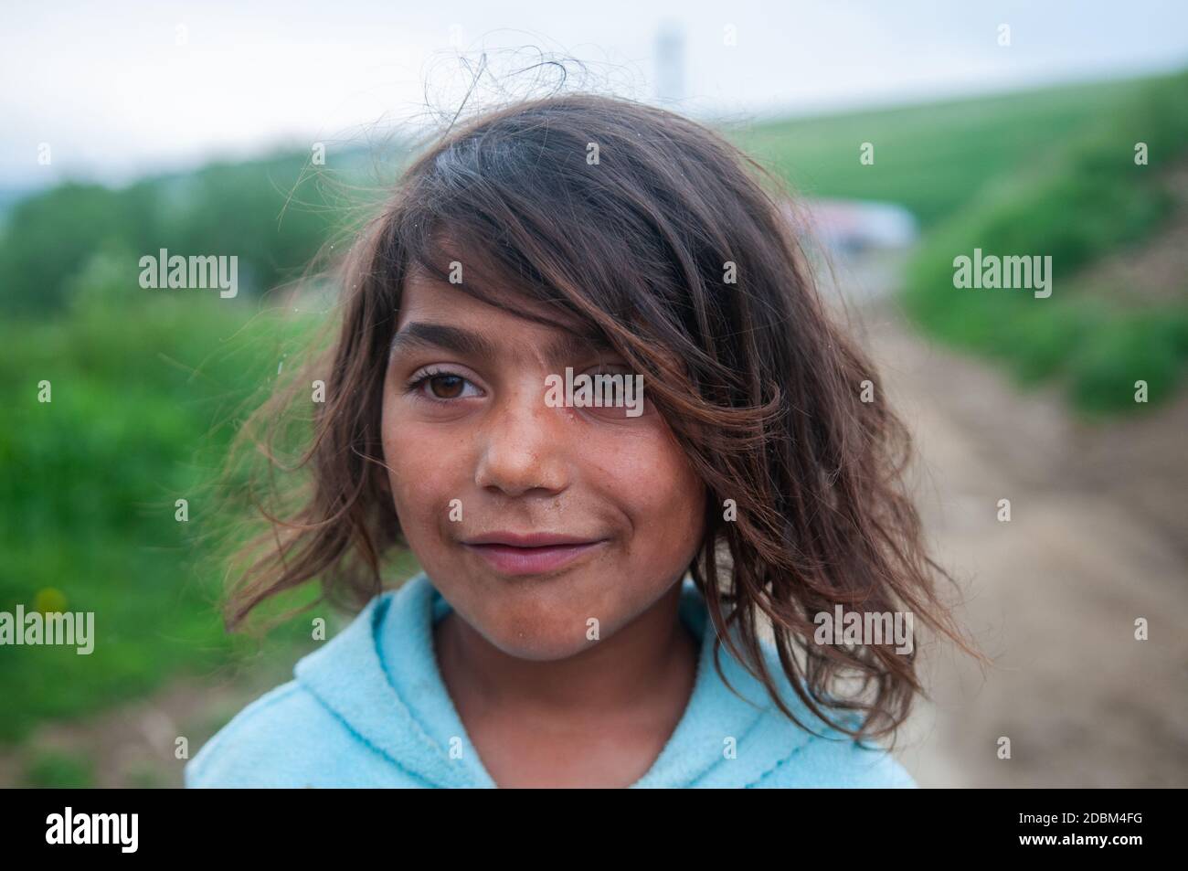 5/16/2018. Lomnicka, Slovakia. Roma community in the heart of Slovakia ...