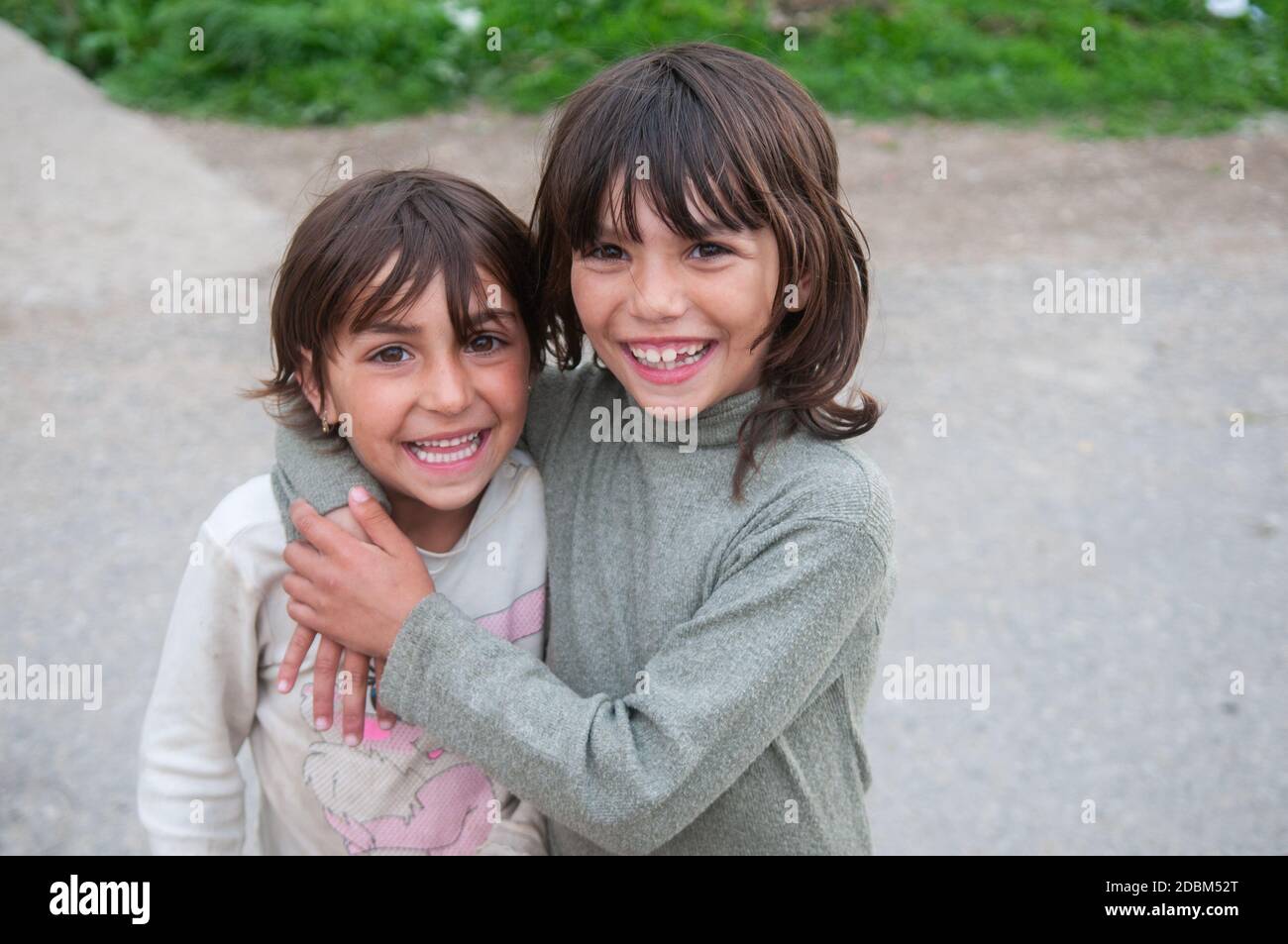 Father hugging sad children hi-res stock photography and images - Alamy