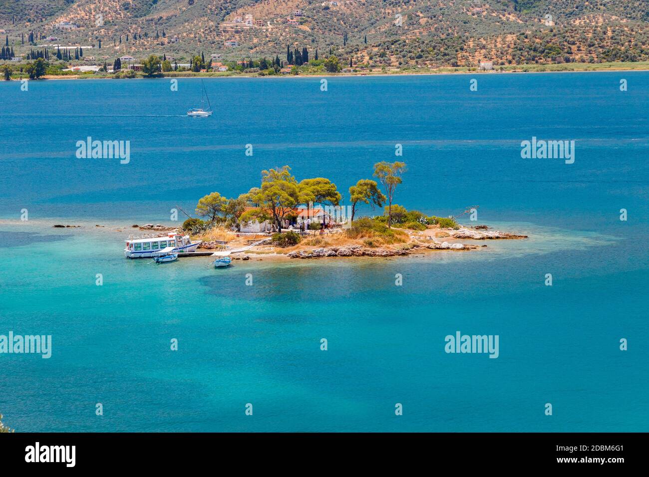 Small island poros hi-res stock photography and images - Alamy