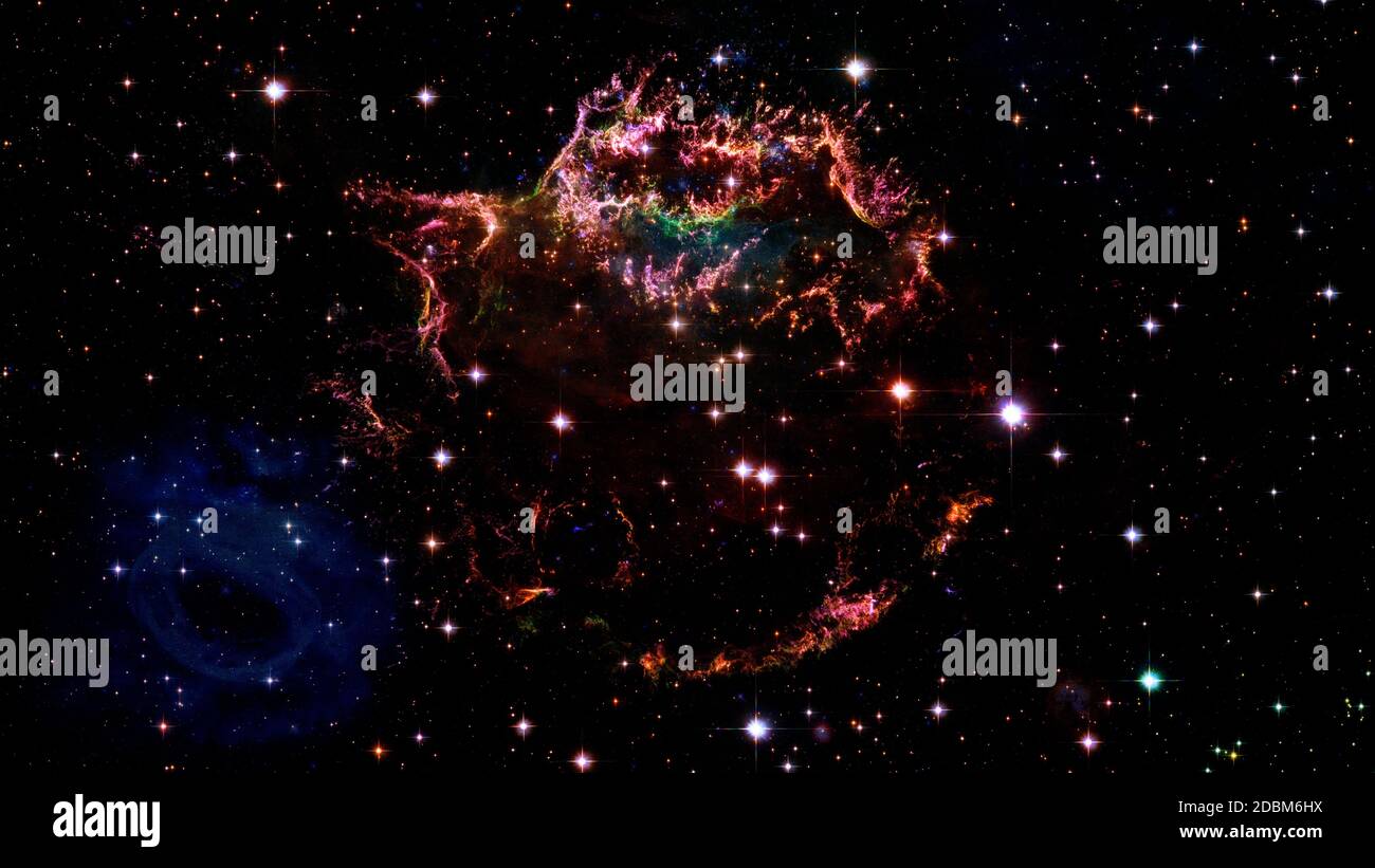 Dark interstellar space. Dark nebula. Elements of this image furnished ...