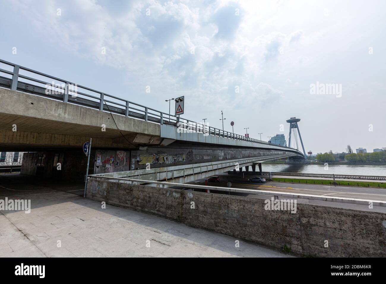 Most SNP bridge, Bratislava, Slovakia Stock Photo - Alamy