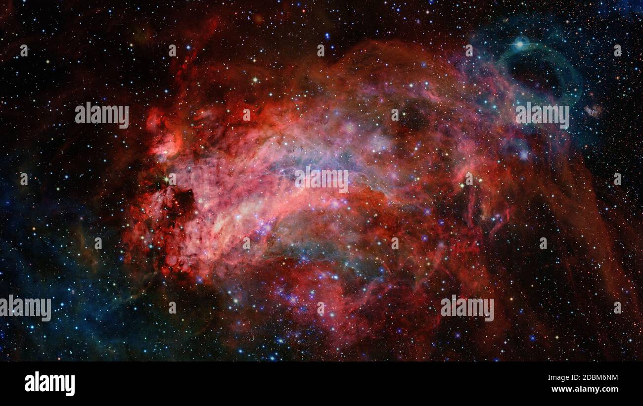 Cosmic landscape. Endless deep space. Elements of this image furnished ...