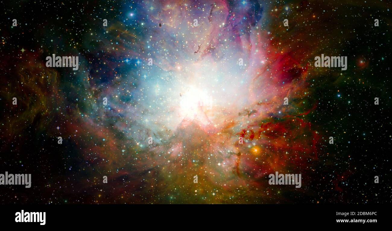 Space art. Elements of this image furnished by NASA Stock Photo - Alamy